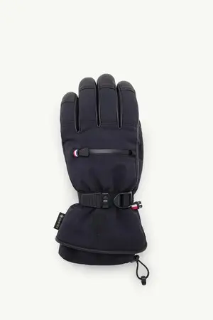 Moncler Padded Gloves Blue