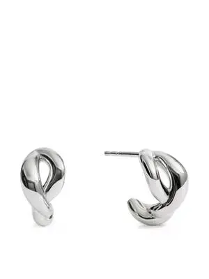 Monica Vinader Ochre Huggie Earrings
