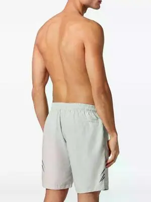 PLEIN SPORT Logo-print Ripstop Swimming Shorts