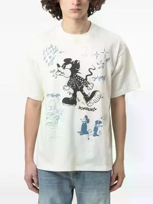 DOMREBEL Spit Graphic-print T-shirt - White