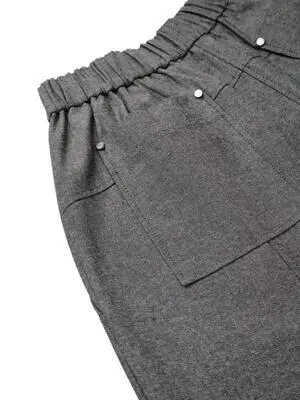 PSOPHIA Elasticated Cropped Trousers