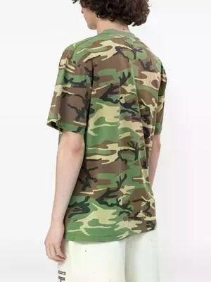 PARADISE NYC Beaglize Graphic-print Camouflage T-shirt