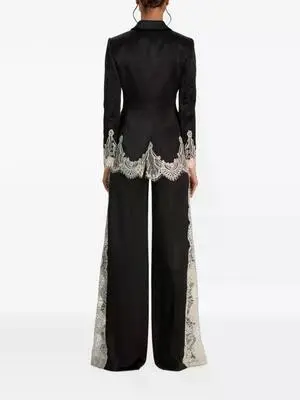 Alice + Olivia Breann Lace-trim Blazer