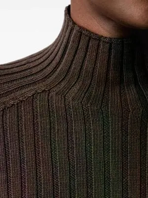 Marc O'polo Ribbed-knit High-neck Sweater