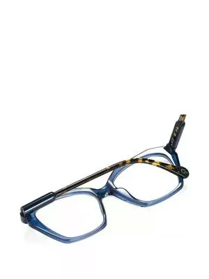 ETNIA BARCELONA Ionia Geometric-frame Glasses - Blue