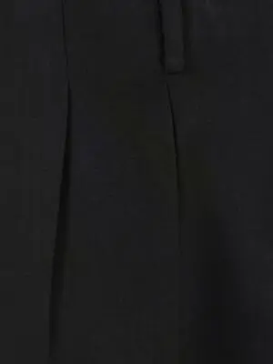 Yohji Yamamoto Pleat-detail Wool Trousers