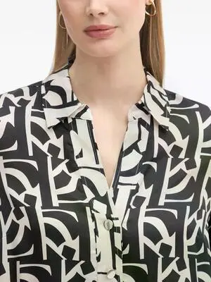 MARC AUREL Monogram-print Mini Dress