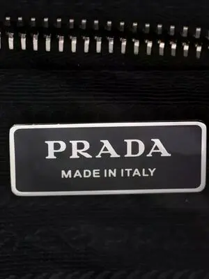 Prada 2000-2010 Vitello Drive Bowling Bag Satchel