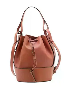 Loewe 2015-2026 Medium Leather Balloon Bucket Bag