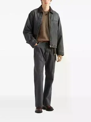 Prada Cashmere Polo Shirt - Brown