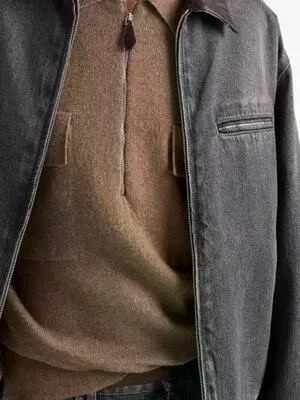 Prada Cashmere Polo Shirt - Brown