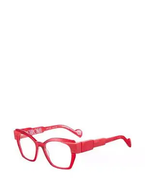 ETNIA BARCELONA Chroma Geometric-frame Glasses - Red