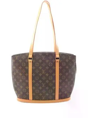 LOUIS VUITTON 1998 Monogram Babylone Tote Bag - Brown