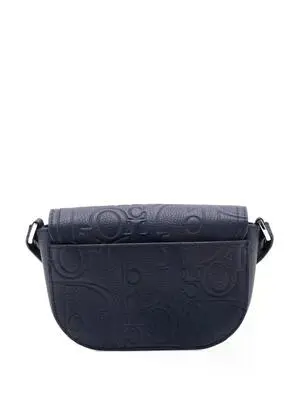 Dior 2020-2026 Mini Gravity Leather Saddle Messenger Bag Crossbody Bag - Blue