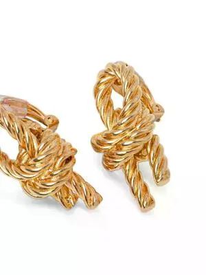 Luisa Spagnoli Nasso Twisted Knot Earrings