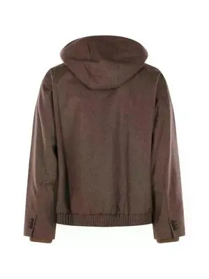 Sacai Hooded Zip-up Jacket