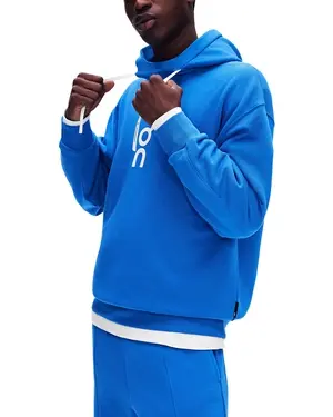 On Club Cott Blend Logo Drawstring Hoodie