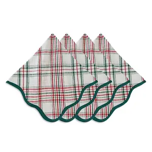 JULISKA Merry Tartan Napkin, Set Of 4 - Multi