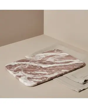 BE HOME Waterfall Marble Pastry Slab