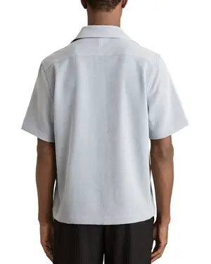 REISS Sensei Narrow Stripe Pocket Shirt