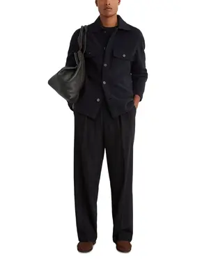 REISS Banstead Wool Overshirt
