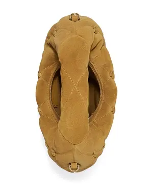 Tory Burch Bunny Knot Suede Crossbody