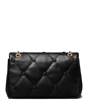 Tory Burch Bunny Knot Small Quilted Leather Shoulder Bag