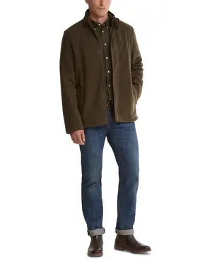 Barbour Fardon Hidden Placket Casual Jacket - Forest