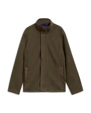 Barbour Fardon Hidden Placket Casual Jacket - Forest