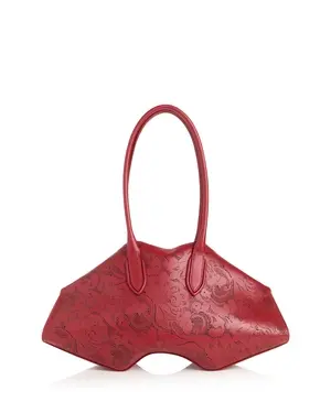 Alexander McQueen Manta Leather Top Handle Bag