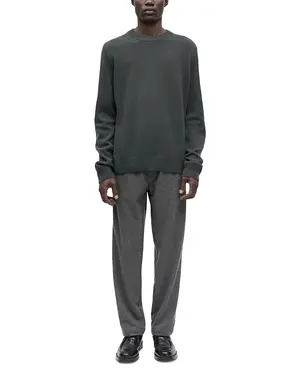 SAMSØE SAMSØE Samse Samse Sabertil Straight Fit Melange Trousers - Grey