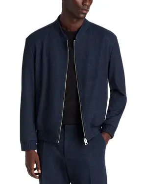 Hugo Boss Ukashi Slim Fit Zip Bomber Jacket
