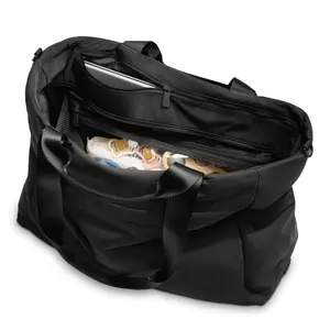AWAY Featherlight Diaper Tote - Jet Black