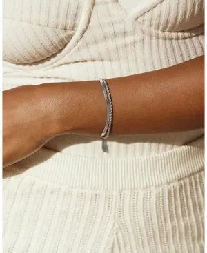 ATOLEA Ios Layered Bracelet - Silver