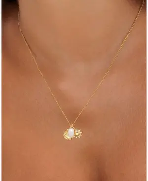 ATOLEA Ocean Necklace - Gold