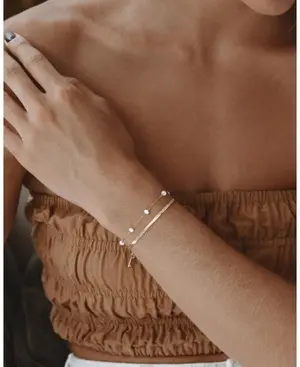 ATOLEA Santorini Layered Bracelet