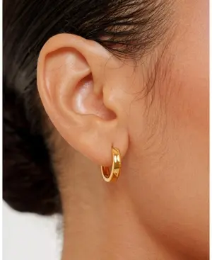 ATOLEA Bold Huggie Hoops