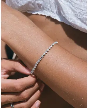 ATOLEA Tennis Bracelet - Silver