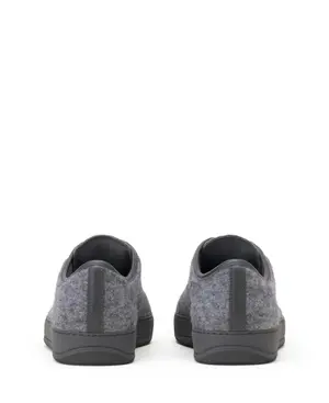 LANVIN Dbb1 Sneakers In Felt And Nappa Leather