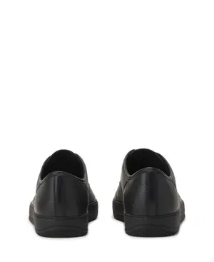 LANVIN Dbb1 Sneakers In Nappa And Grained Leather - Black