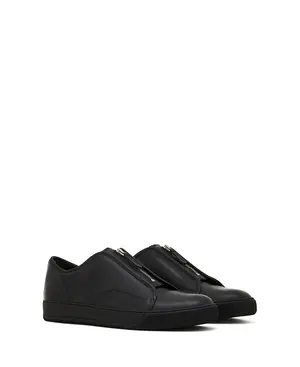 LANVIN Dbb1 Zip Sneakers In Leather