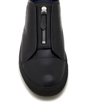 LANVIN Dbb1 Zip Sneakers In Leather