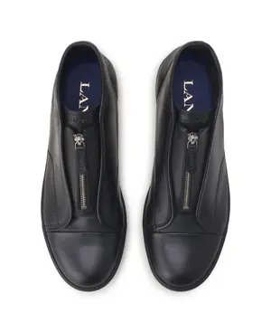 LANVIN Dbb1 High-top Sneakers In Leather