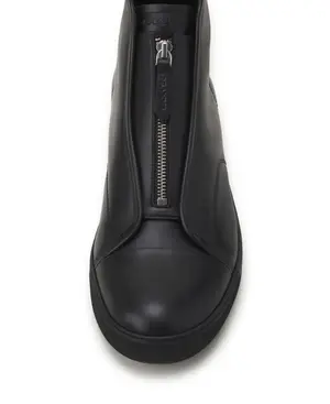 LANVIN Dbb1 High-top Sneakers In Leather