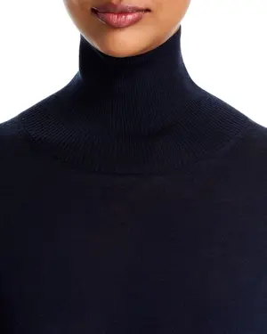 Lafayette 148 New York Wool Stand Collar Sweater