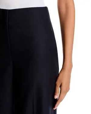 Lafayette 148 New York Thames Wide Leg Wool Pants