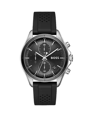 Hugo Boss Bossletic Chronograph, 43.4mm - Black/silver