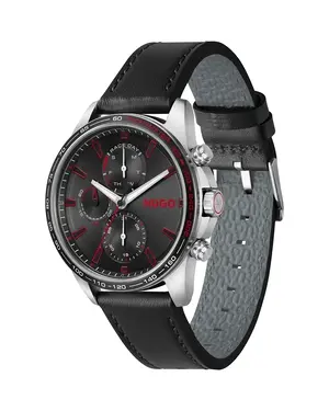 Hugo Boss Drift Watch, 43mm - Black