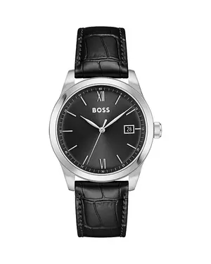 Hugo Boss Langford Watch, 39mm - Black