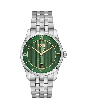Hugo Boss Principle Watch, 37mm - Green